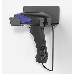 Universal Barcode Scanner Holder, Barcode Scanning Bar-Code Reader Cradle Holder Wall Mount Fit with Hardware