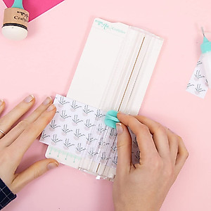 Craftelier - Portable Mini Paper and Cardboard Cutter for Scrapbooking or Crafting with Transparent Folding Clip, Blade and Ruler | Size 9 x 17 cm
