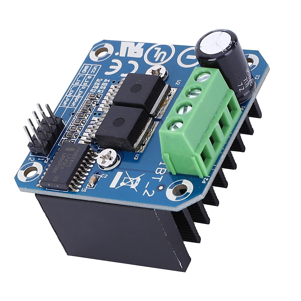 Motor Drive Module High-Power Driver for Smart Car 43A Electric Components, H-Bridge Driver Circuit with Stable Performance
