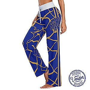 Bad Bananas Sigma Gamma Rho Sorority Paraphernalia - SGRHO - Pajama Bottoms Lounge Pants - Official Vendor - Centennial - Squares Centennial-Squares X-Large