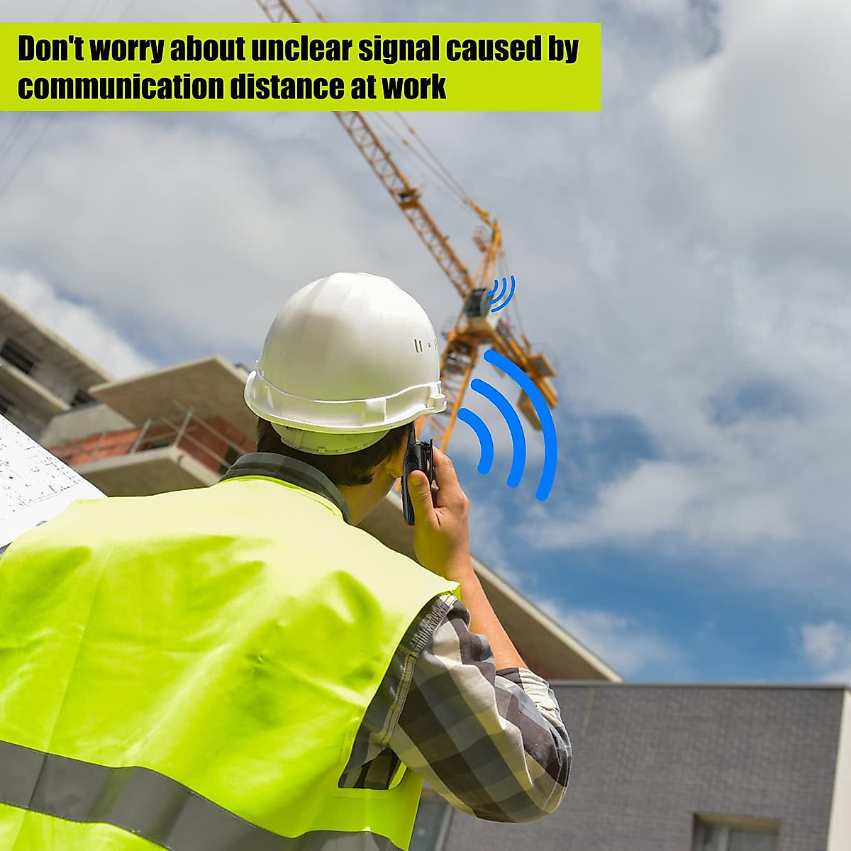 Retevis RB85 Long Range Walkie Talkies, High Power 2 Way Radios with Shoulder Mic, Long Distance Two Way Radios, Noise Canceling, Compact, for Work Warehouse Hotel(4 Pack)