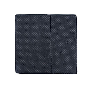 Lominc Square Seat Cushion 12x12 inch, Waterproof Leather Square Chair Pad, Anti Slip, Perfect for Metal/Wood Stool Chairs, Brown(Cushion Only)