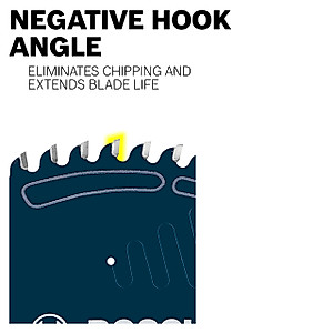 BOSCH DCB1072CD 10 In. 72 Tooth Edge Circular Saw Blade for Laminate