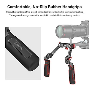 SMALLRIG Rosette Handle Kit with Rosette Extension Arm for Camera Shoulder Rig Support - 2002