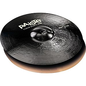 Paiste 15 Inches Color Sound 900 Black Hi-Hat Cymbals