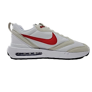 Nike Men's Air Max Dawn, White/University Red, 12 M US