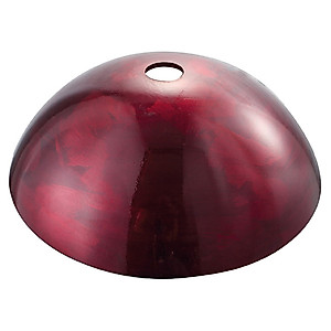Irruption Red Glass Vessel Bathroom Sink with PU-MR Chrome