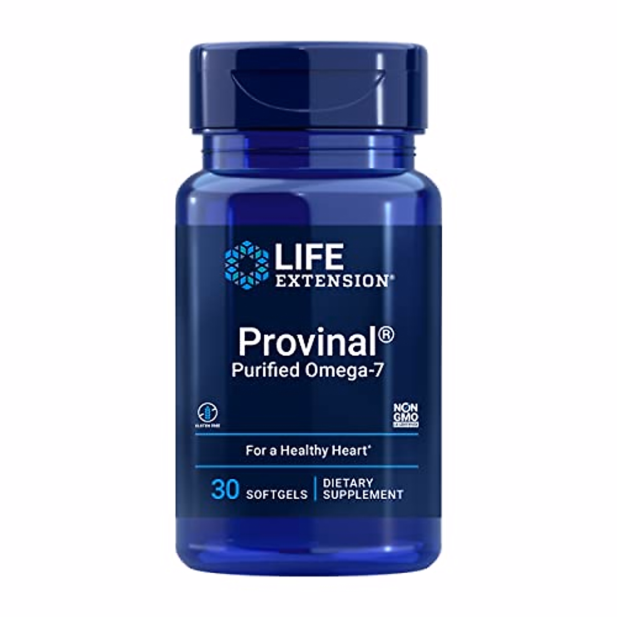 Provinal Purified Omega-7 - Daily Essential Omega 7 Fatty Acids Supplement, Palmitoleic Acid Fish Oil For Heart Health & Inflammation Management - Gluten-Free, Non-GMO - 30 Softgels Month Supply