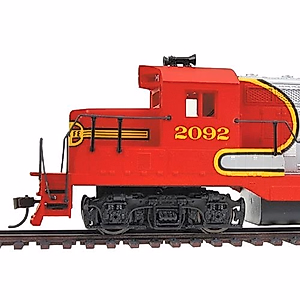 Walthers Trainline EMD HO Scale GP9M Ready-to-Run Sante Fe (Superfleet) #2092