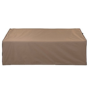 Finnhomy Outdoor Patio Bench Sofa Seat Cover Waterproof Couch Chair Cover Durable Heavy Duty Outdoor Furniture Bench Cover, 78”x 35" x 24"-32"