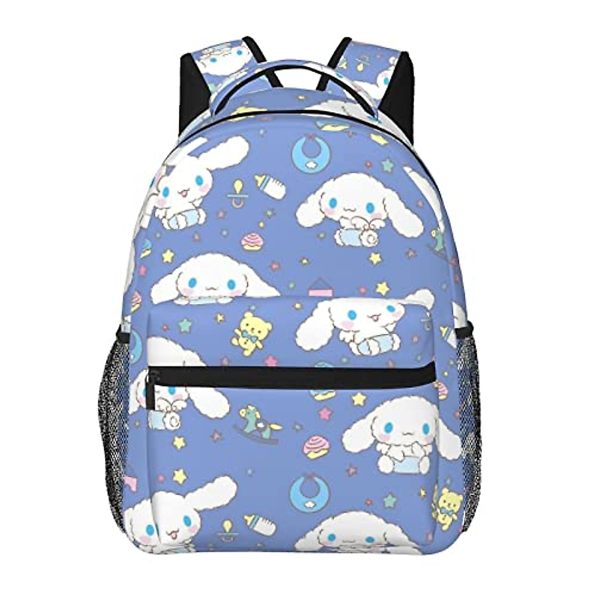 DIEZ Kawaii Anime Backpack Cinnamoroll Large Capacity Portable Cute Cartoon Lightweight Outdoor Travel Backpack