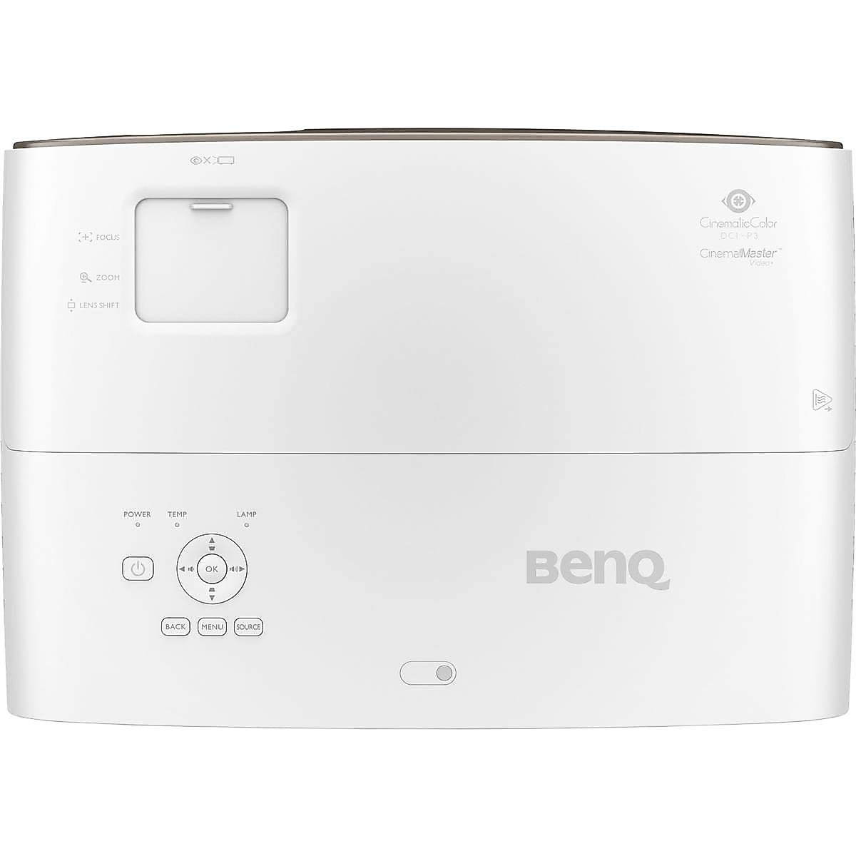 BenQ HT3550 4K Home Theater Projector with HDR10 and HLG - 95% DCI-P3 and 100% Rec.709 - Dynamic Iris for Enhanced Darker Contrast Scenes - 3 Year Industry Leading Warranty