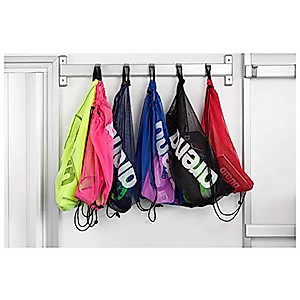Arena Swim Gear Drawstring Backpack Pool and Gym Bag, Pink, Mesh Bag