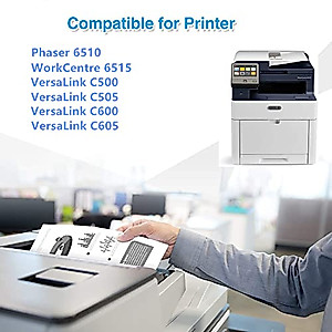 Compatible Phaser 6510 WorkCentre 6515 Waste Toner Box Container for Xerox Phaser 6510 WorkCentre 6515 VersaLink C500 C505 C600 C605 (Part#108R01416)