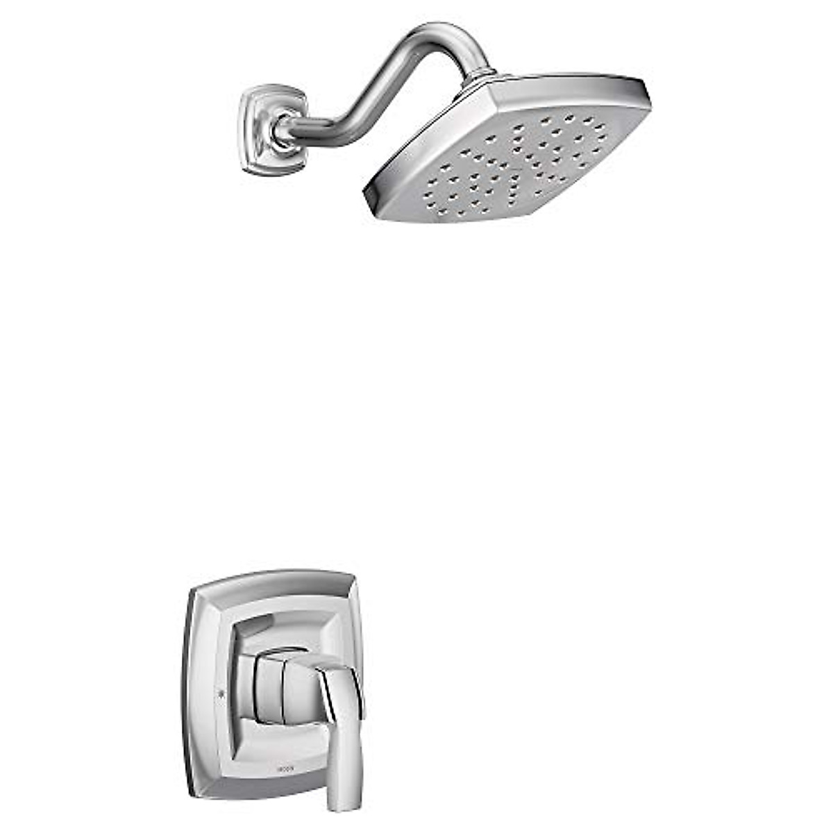 Moen UT3692 Voss Collection M-CORE 3-Series 1-Handle Shower Trim Kit, Valve Required, Chrome