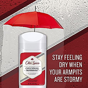 Old Spice High Endurance Anti-Perspirant & Deodorant, Original 3 oz (Pack of 5)
