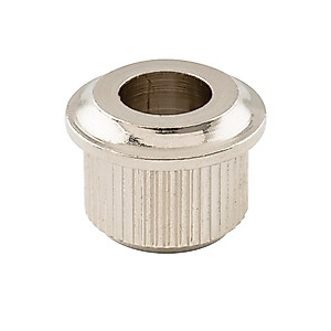 Musiclily Pro Metal Vintage/Modern 6mm to 10mm Guitar Tuner Conversion Bushings Tuning Pegs Adapter Ferrules, Nickel (Set of 6)