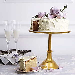 Gold Cake Stand for Dessert Table, 5PCS Metal Cake Stands Table Display Set, Pastry Trays, Wedding Cupcake Stand Set Pedestal/Display/Plate/Stands and Trays, Birthday Party Decorations for Tables