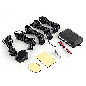 iMeshbean Parking 4 Sensors Car Reverse Backup Rear Buzzer Radar System Kit Sound Alarm