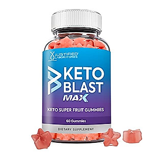 Keto Blast Max Gummies Collagen Booster Contains Organic Silica Bamboo Acai Berry with Pomegranate Juice 60 Gummys