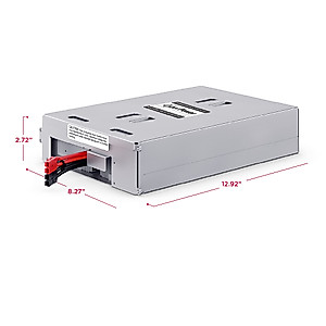 CyberPower RB1270X4B UPS Replacement Battery Cartridge, Maintenance-Free, User Installable, 12V/7Ah