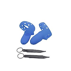 LICHIFIT Accessories for Oculus Quest 2 VR Controller Protective Grip Cover and Non-Slip Handle Knuckle Strap Belt
