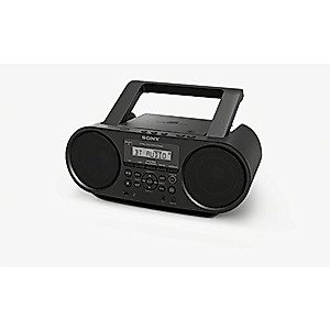 Sony ZSRS60BT CD Boombox with Bluetooth and NFC (Black)