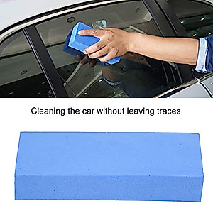 Car Washing Sponge,3Pcs Car Multifunctional PVA Super Absorbent Cleaning Sponge Block Washing Tools (Blue)