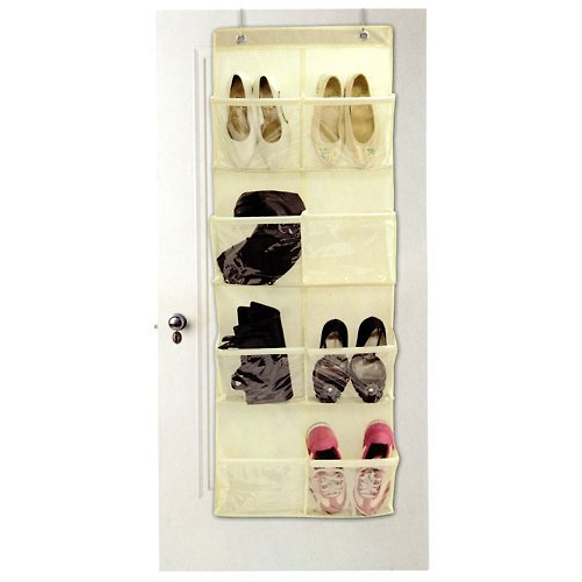 Neat 4 Less 8 Pocket Over The Door Organizer