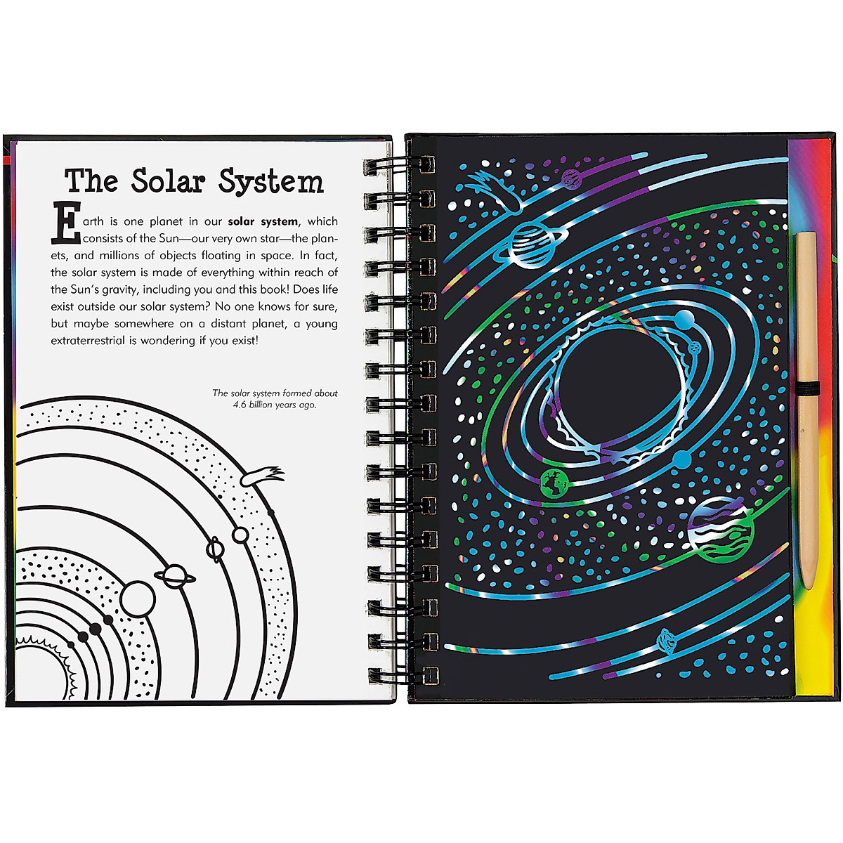 Scratch & Sketch Outer Space (Trace Along)
