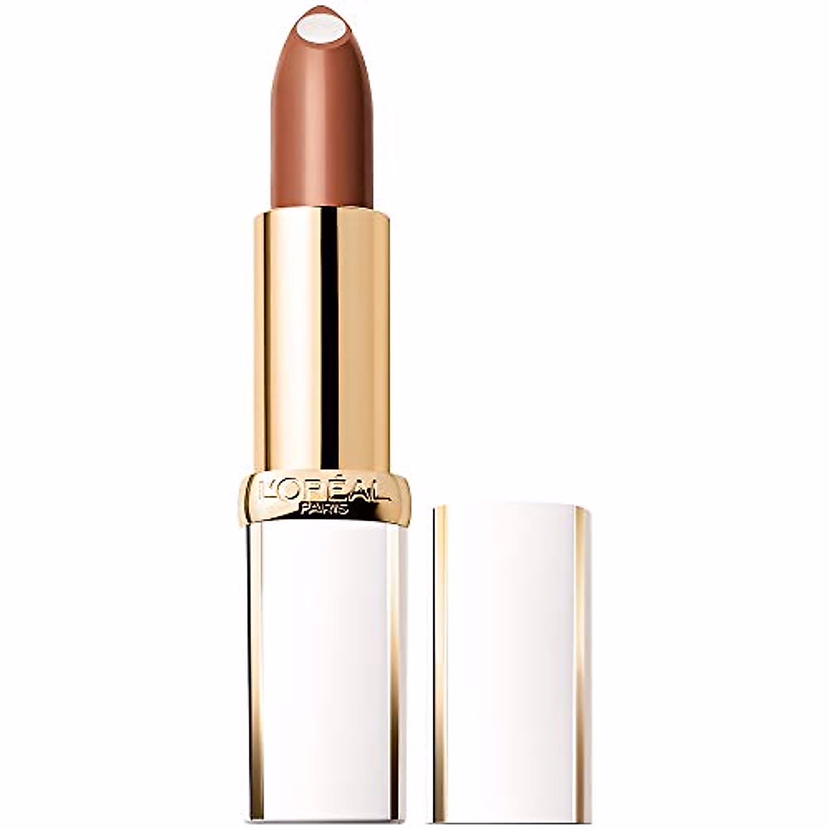 L’Oréal Paris Age Perfect Luminous Hydrating Lipstick + Nourishing Serum, Brilliant Brown, 0.13 oz.