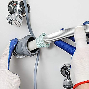 4 Pieces Drain Tube Hose Seal Deodorant Silicone Plug Sealing Plug Sewer Seal Ring Washing Machine for Bathroom Kitchen Cleaning Tools