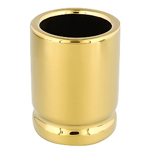 RC 50 Cal Shot Glasses Set - 4 Pack Novelty Shot Glass Set Funny Drinking Glasses Gold-Painted Ceramic Shot Glasses