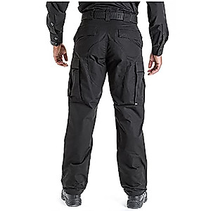 5.11 Tactical Men's Ripstop TDU Pants, Black, Large/Regular
