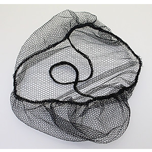 A+ DESIGN Disposable Nylon Honeycomb Royal Beard Protector nets, Latex Free (Black 100 pieces)