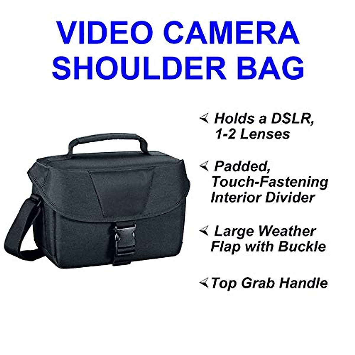 Canon EOS 4000D / Rebel T100 DSLR Camera 18-55mm Zoom Lens + ZeeTech Accessory Bundle with 2 Pack SanDisk 128GB Memory Card, Padded Case, Tripod and Telephoto & Wideangle Lenses Kit (Renewed)