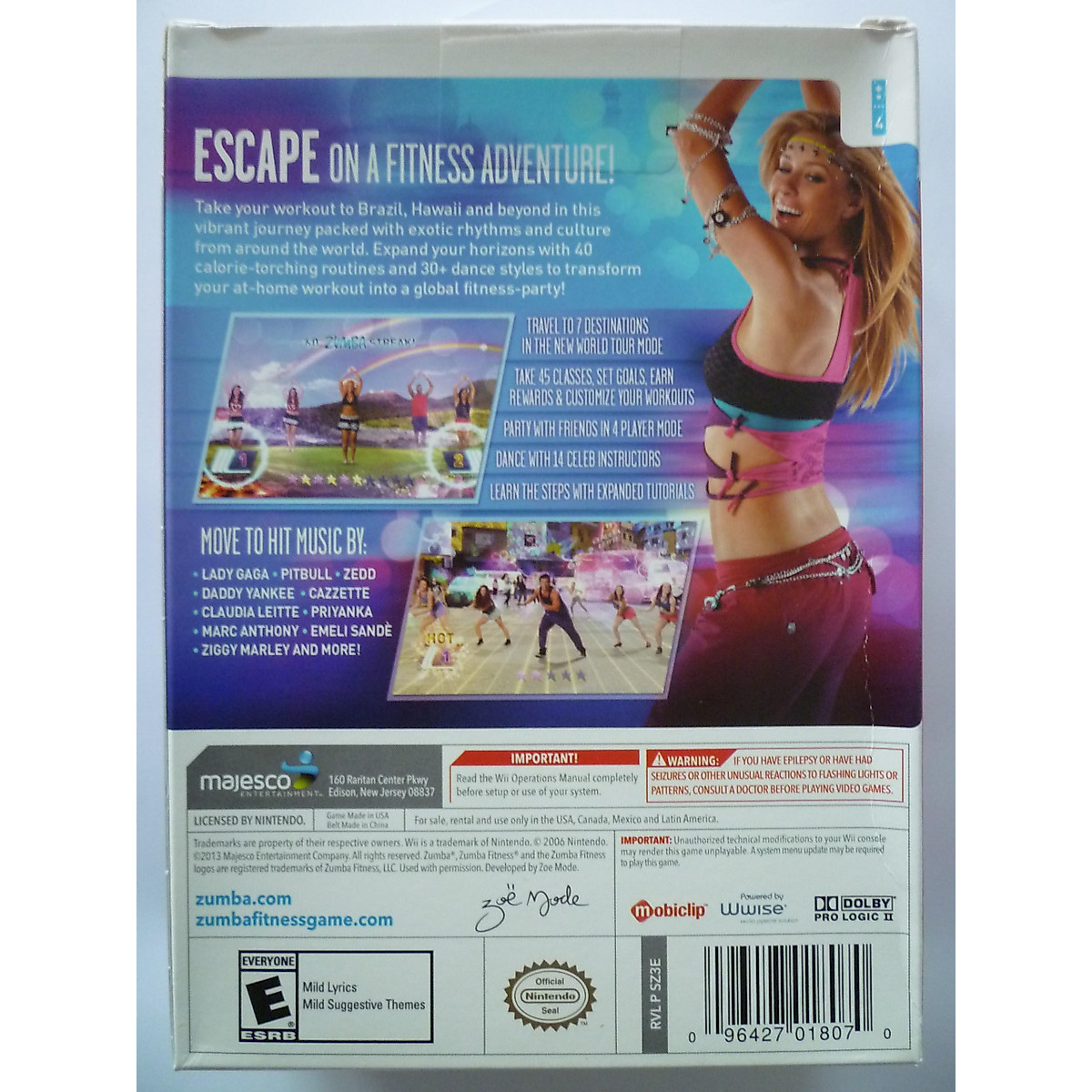 Zumba Fitness World Party - Nintendo Wii