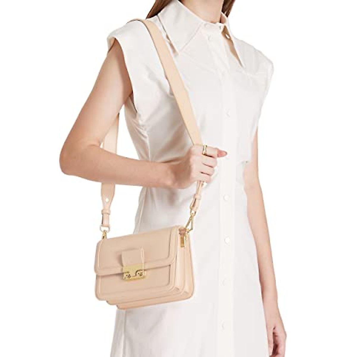 JW PEI Women's Kinsley Crossbody (Almond)