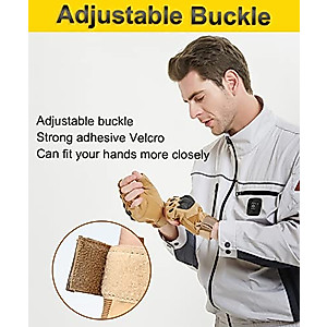 SUJAYU Tactical Gloves for Men, Fingerless Gloves Men for Airsoft Gun, Survival Gloves Combat Gloves Airsoft Gloves Driving Gloves Men Motorcycle Gloves for Men (Black, Large)