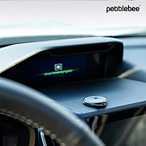 Pebblebee Clip | Rechargeable Item Tracker | Compatible with Apple Find My | 500ft Bluetooth | Water Resistant | Works with Google Assistant & Amazon Alexa