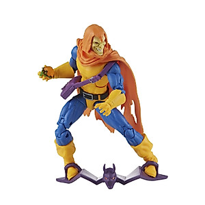 Spider-Man Marvel Legends Series 6-inch Hobgoblin Action Figure Toy, Toy Biz Inspired Design, includes 3 Accessories: Glider, Pumpkin Bomb, Satchel