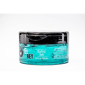GIBS GROOMING El Rey Styling Jam for Men, Blue, 7.5 Fl Oz