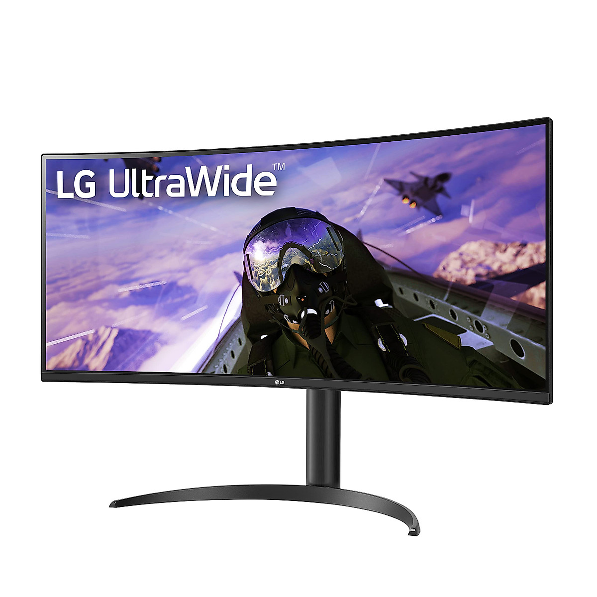 LG 34WP65C-B 34-Inch 21:9 Curved UltraWide QHD (3440x1440) VA Display with sRGB 99% Color Gamut and HDR 10 and 3-Side Virtually Borderless Display with Tilt/Height Adjustable Stand -Black (Renewed)