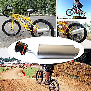 Bicycle Exhaust Sound System, Bike Motorcycle Spoke Turbo Exhaust Pipe System