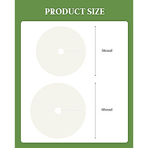 Huotupsine Fall Thanksgiving Outdoor Tablecloth - 60 Inch Round Dining Table Cover, Pumpkins Birds Sunflower Oil Painting Waterproof Outdoor Table Cloth with Umbrella Hole & Zipper for Picnic/Patio