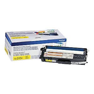 Brother Genuine TN315BK, TN315C, TN315M, TN315Y High Yield Color Laser Black, Cyan, Magenta and Yellow Toner Cartridge Set