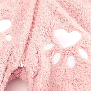 Simplee kids Baby Infant Boy Girl Winter Warm Snowsuit Outwear Newborn Hooded Footed Romper Jumpsuit for 0-3 Months