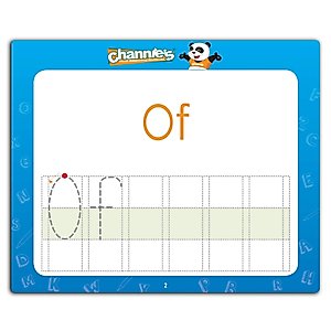 Channie’s Visual Dry Erase Flashcards for Pre-K Through First Grade Students’ to Learn to Trace, Practice &Write Their First 100 Sight Words, Ages 3+, 5.5” x 4.25