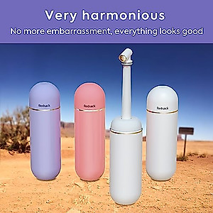 Redsack Portable Travel Bidet for Women or Men, Peri Bottle Postpartum, Camping Handheld Bidet Sprayer (White)