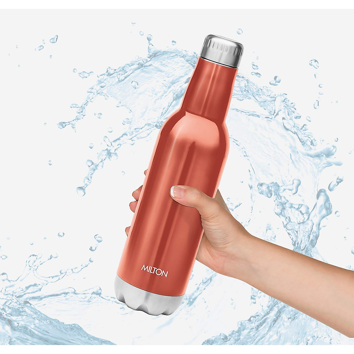 Milton Themosteel Pride 600 Bottle for (Hot & Cold) Beverage - Red